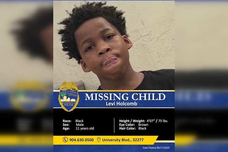 Jacksonville Community Mobilizes in Search for Missing 11-Year-Old