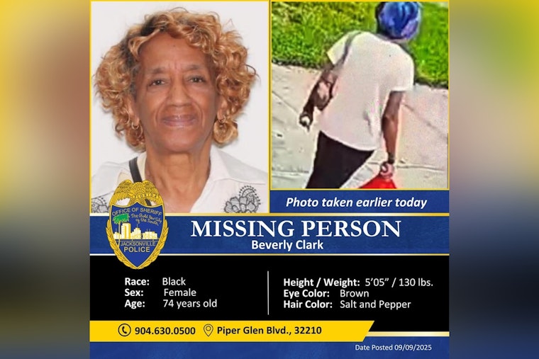 Jacksonville Sheriff's Office Seeks Public Help to Find Missing