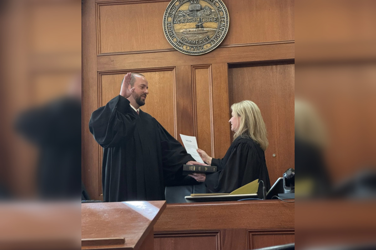 Judge Chris Frulla Sworn In to Shelby County Circuit Court After Years
