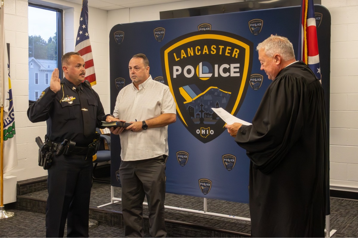 Lancaster Police Department Celebrates Promotion of Officer Luke Ayers