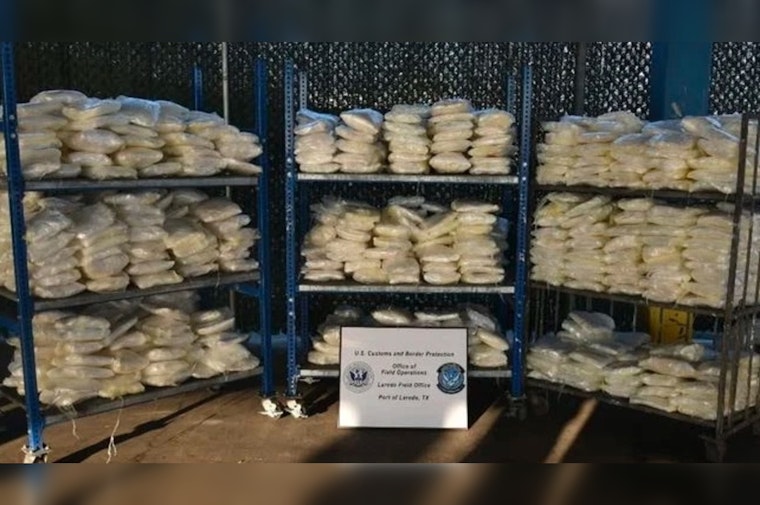 Laredo Border Agents Seize $16 Million Meth Stash Hidden in Frozen