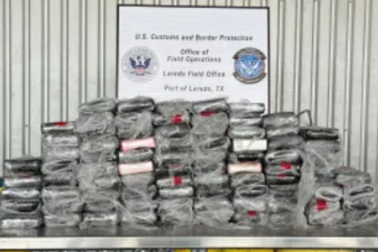 Laredo Port of Entry CBP Agents Seize Over $2.8 Million in Narcotics