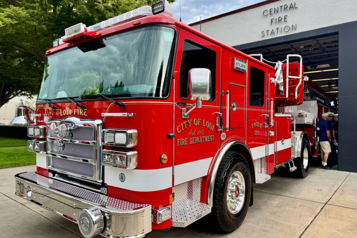 Lodi Fire Department Acquires Advanced $2 Million Ladder Truck to
