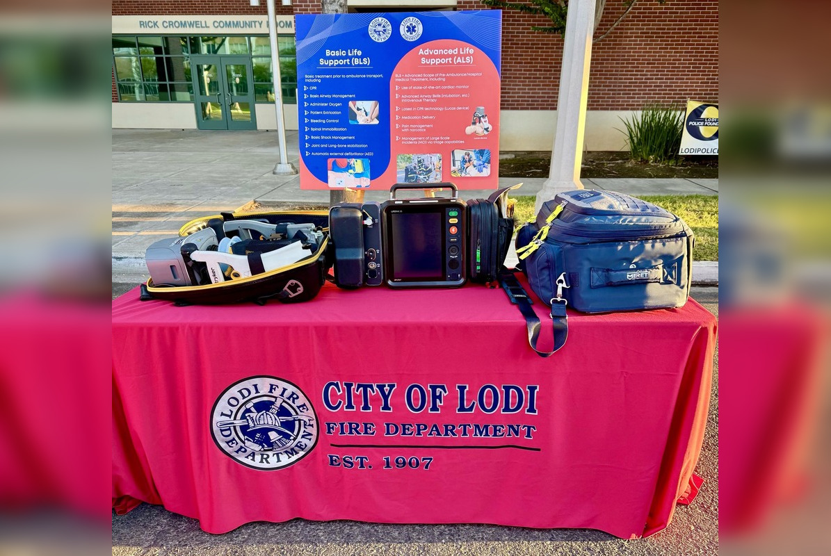 Lodi Fire Department Launches Advanced Life Support Services,