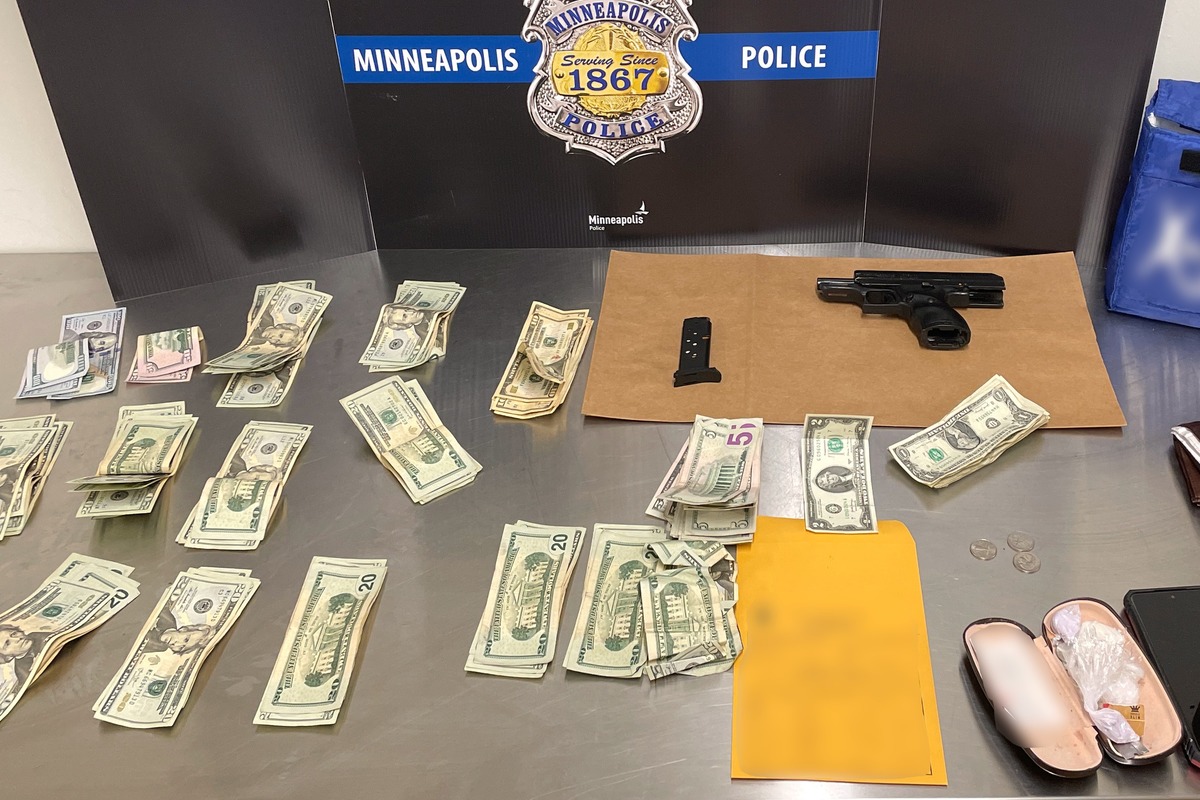 Minneapolis Police Seize Firearm, Drugs, and Cash in Northside Bust,