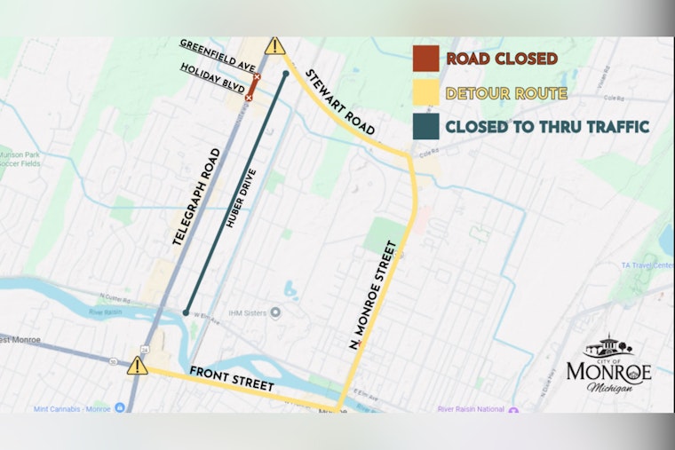 Monroe, Michigan Prepares for Traffic Disruptions Amid North Telegraph