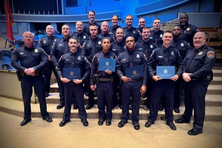 Murfreesboro Welcomes 16 New Officers Following TLETA Graduation