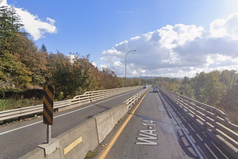 New "Rough Road" Signs and Lowered Speed Limit on SR-14 West Camas