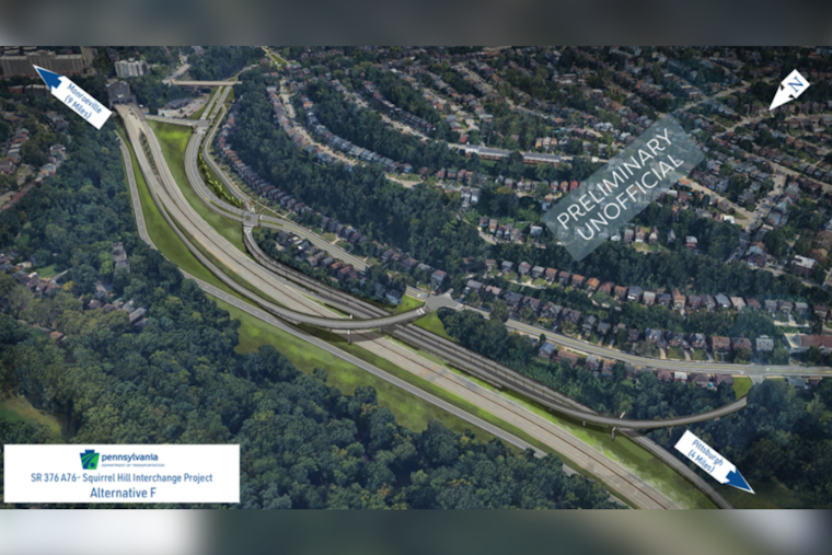 PennDOT Unveils Major Upgrade for Parkway East Squirrel Hill