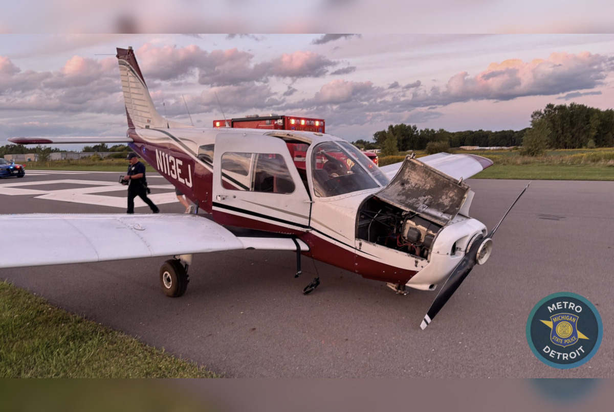 Pilot Instructor Injured in Emergency Landing at Romeo State Airport