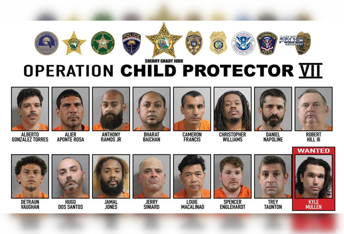 Polk County Sting Nabs 246 Suspects, Human Traffickers Busted, Child