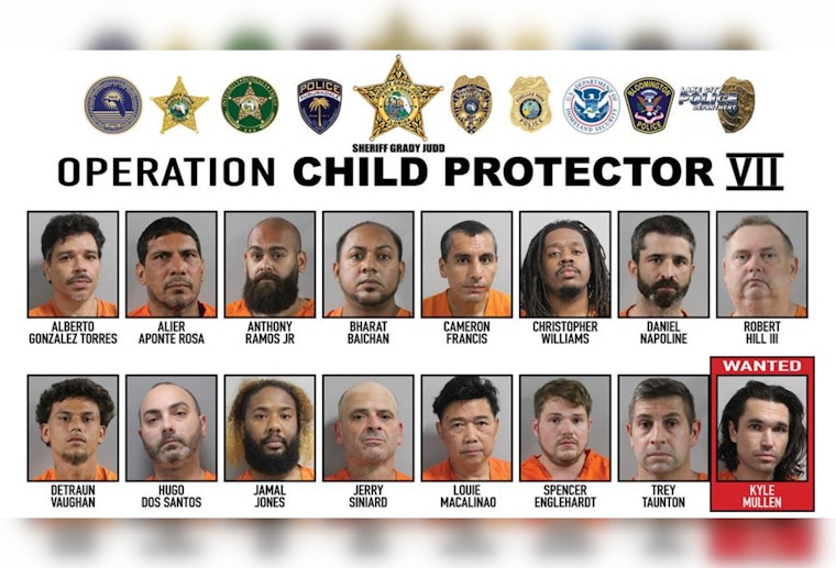 Polk County Sting Nabs 246 Suspects, Human Traffickers Busted, Child