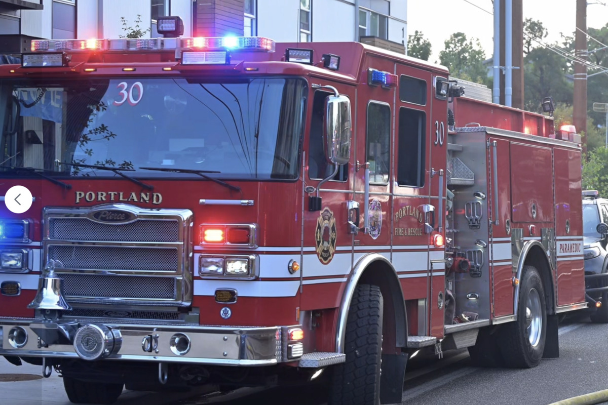 Portland Fire & Rescue Quickly Contain Three-Alarm Blaze in