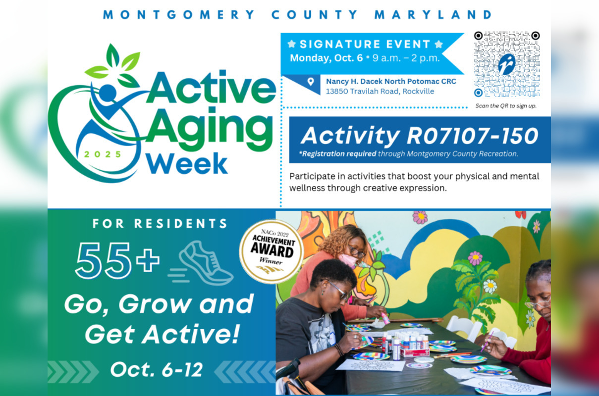 Rockville's Dacek North Potomac Community Center Hosts Active Aging