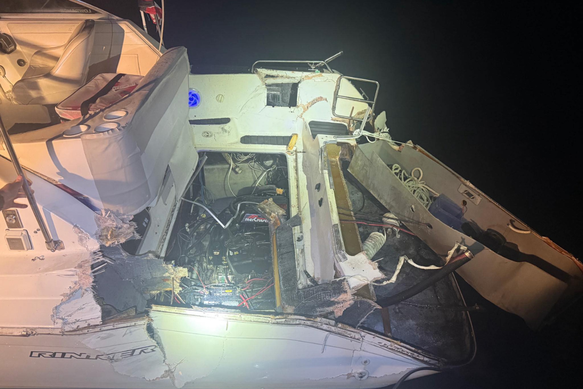 Search Underway for Hit-and-Run Pontoon Boat After Collision in Grand
