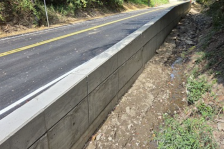 Spring Garden Road in Reserve Reopens After $409K Reconstruction,