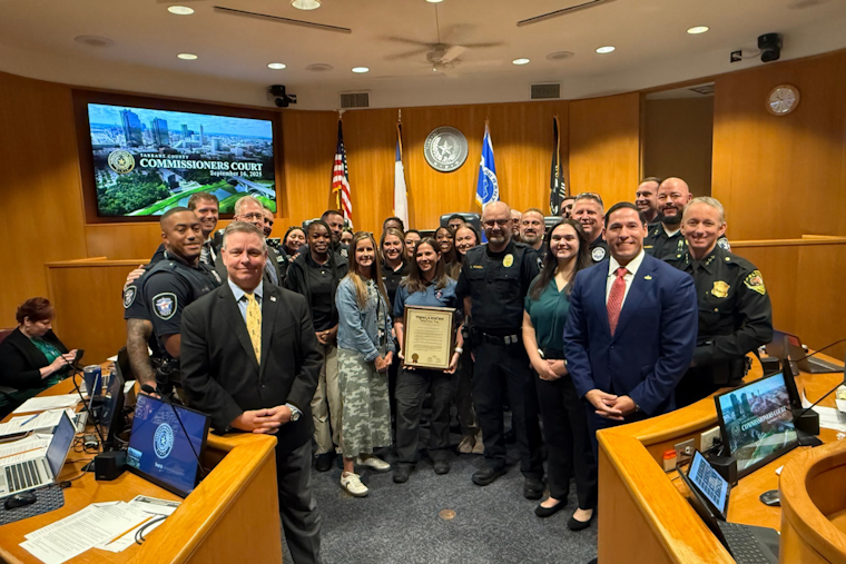 Tarrant County Designates Special Week to Honor Co-Responder and