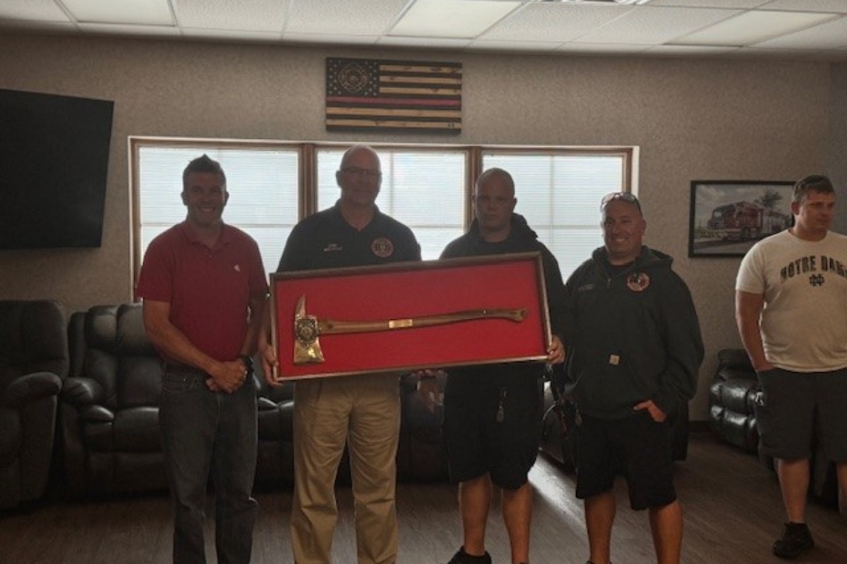 Violet Township Fire Chief Mike Little Retires After 32 Years of