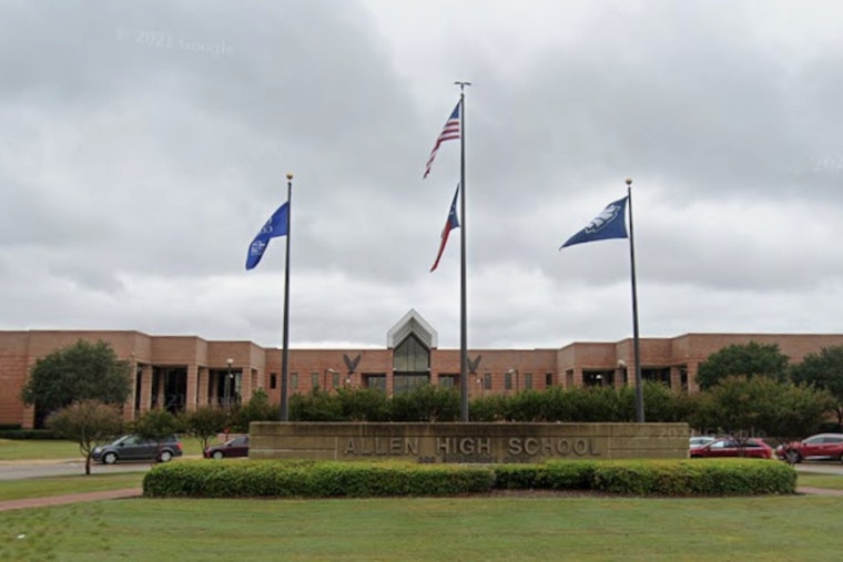 VIDEO: Allen High School Eagles Escadrille Shines Despite Rain at 2026