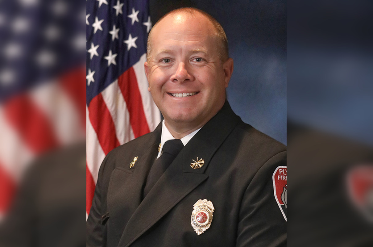 Andy Etzel Promoted to Fire Chief of Plymouth, Bringing Two Decades of