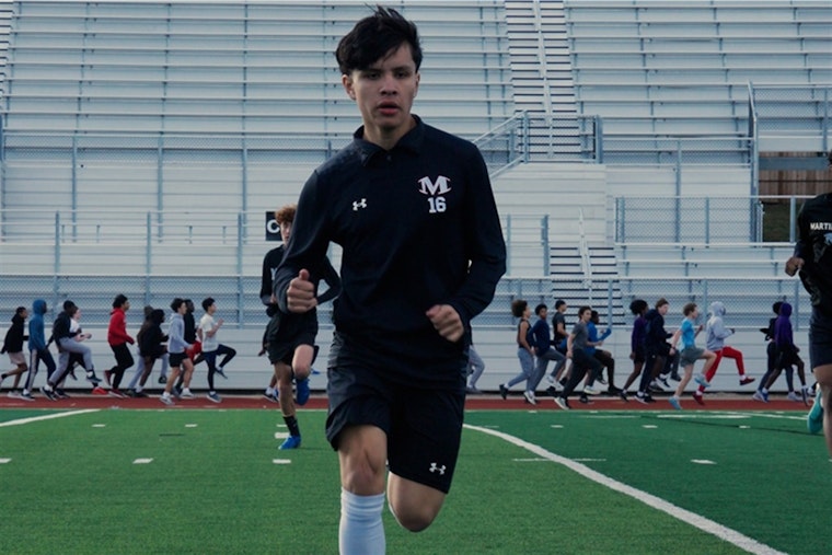 Arlington High School Soccer Star Isaac Salas Wins Student-Athlete of