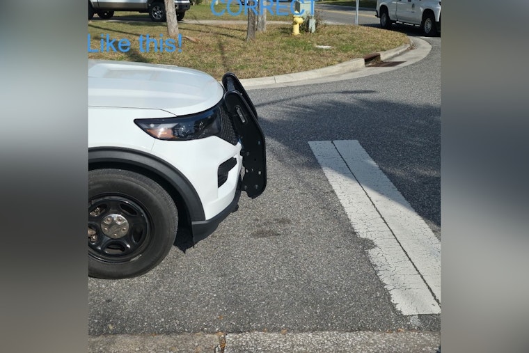 Atlantic Beach PD Emphasizes Road Safety With "Stop Means Stop" to