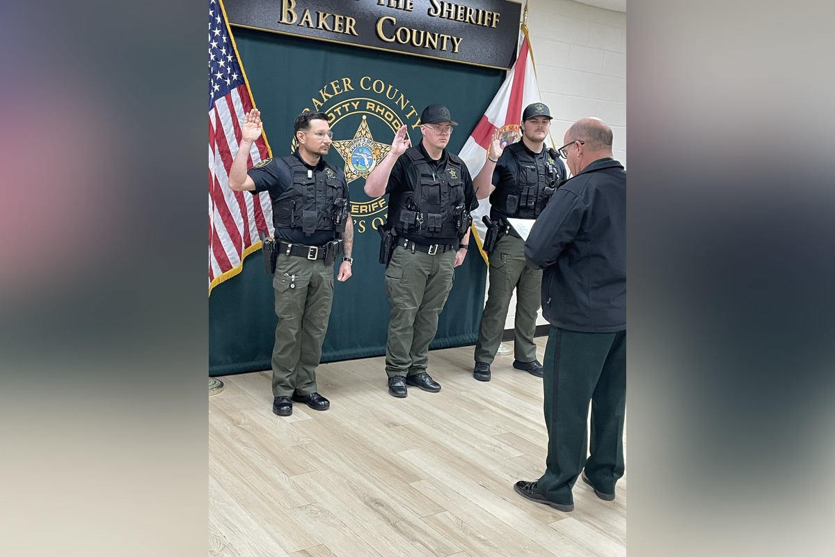 Baker County Sheriff's Office Bolsters Ranks with Three New Deputies