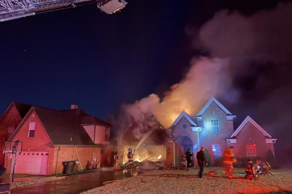 Bartlett Family Displaced as Fire Guts Home in Quail Ridge