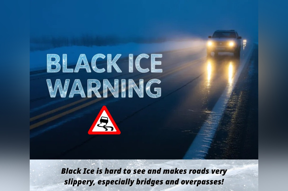 Chatham County Fire Department Warns of Black Ice Danger on Bridges