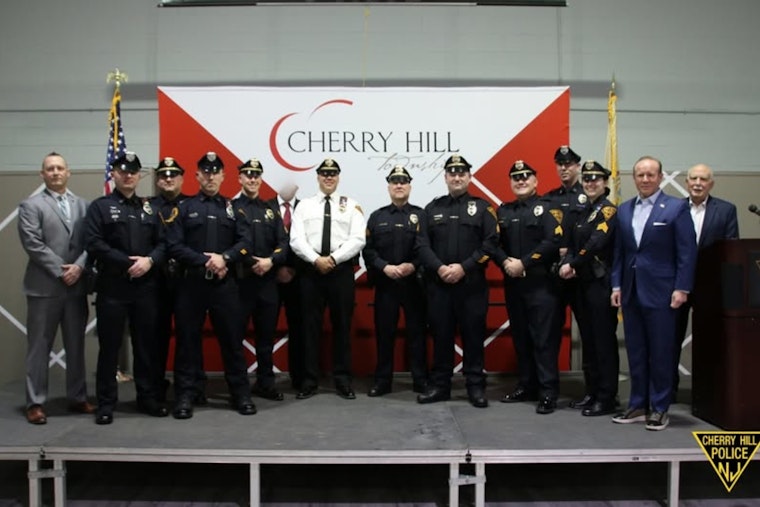 Cherry Hill Police Department Promotes 11 Officers, Strengthening