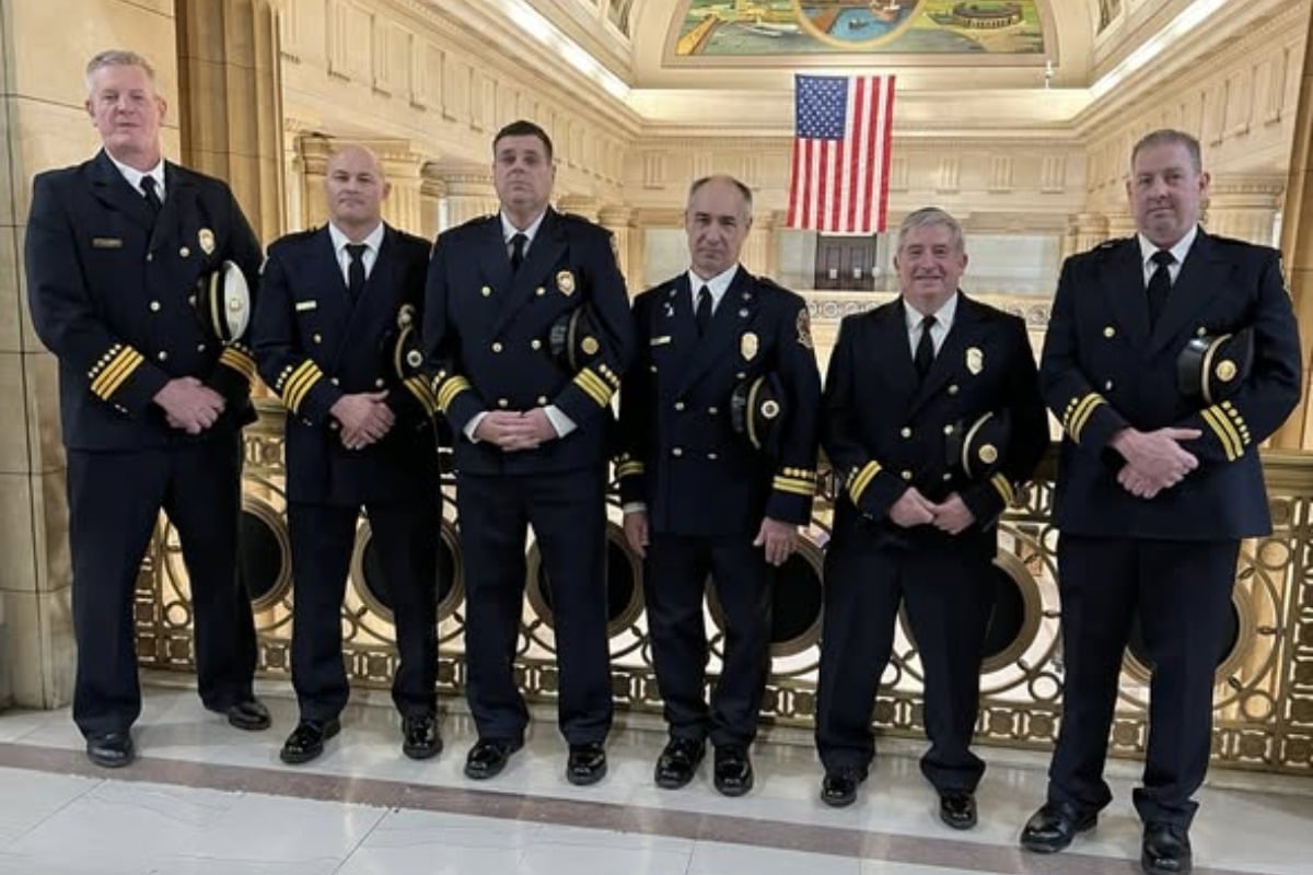 Cleveland's Bravest Climb the Ranks: Fire Department Celebrates New
