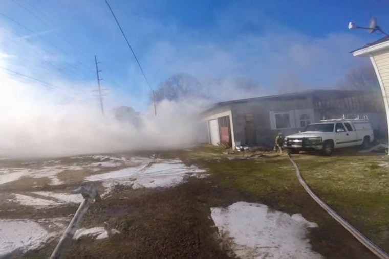 Concord Firefighters Quickly Subdue Garage Blaze on Main St SW,