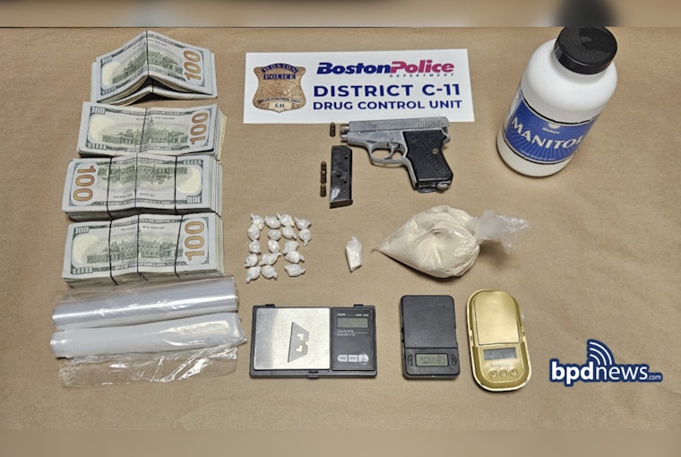 Dorchester Drug Bust Leads to Firearms and Narcotics Seizure and