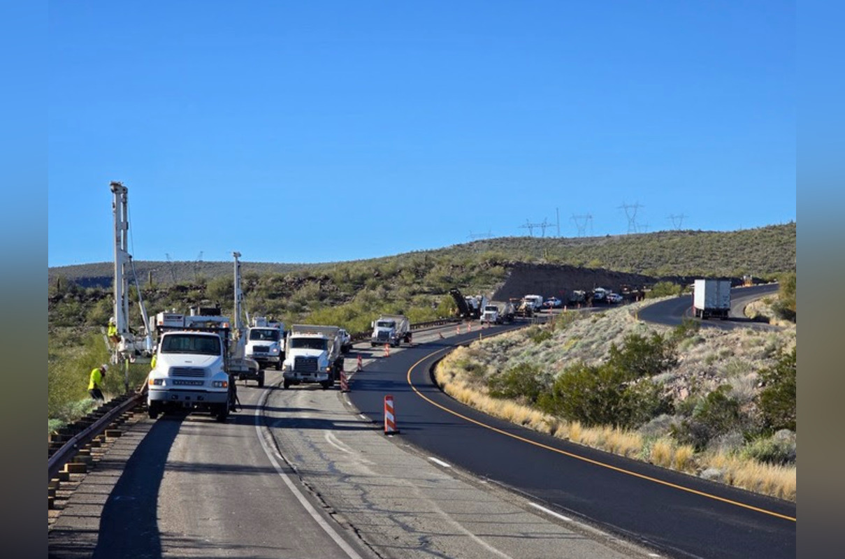 Expect Delays, US 93 Paving Begins Monday North of Wickenburg with