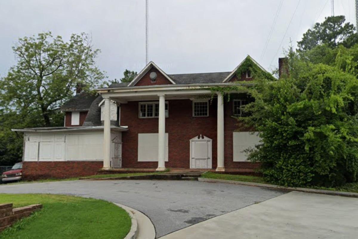 Former Church and Broadcast Building Engulfed in Flames in DeKalb