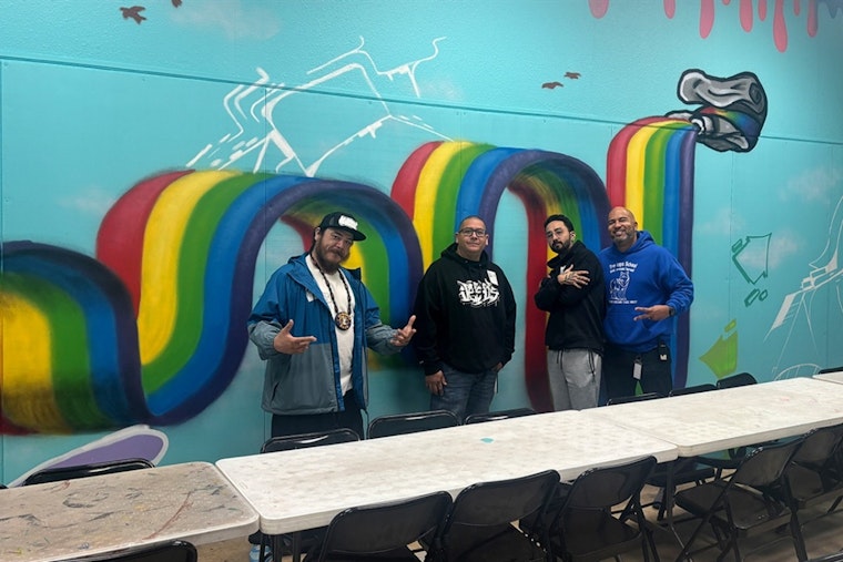 Fort Worth Graffiti Abatement Program Partners with Treetops Academy