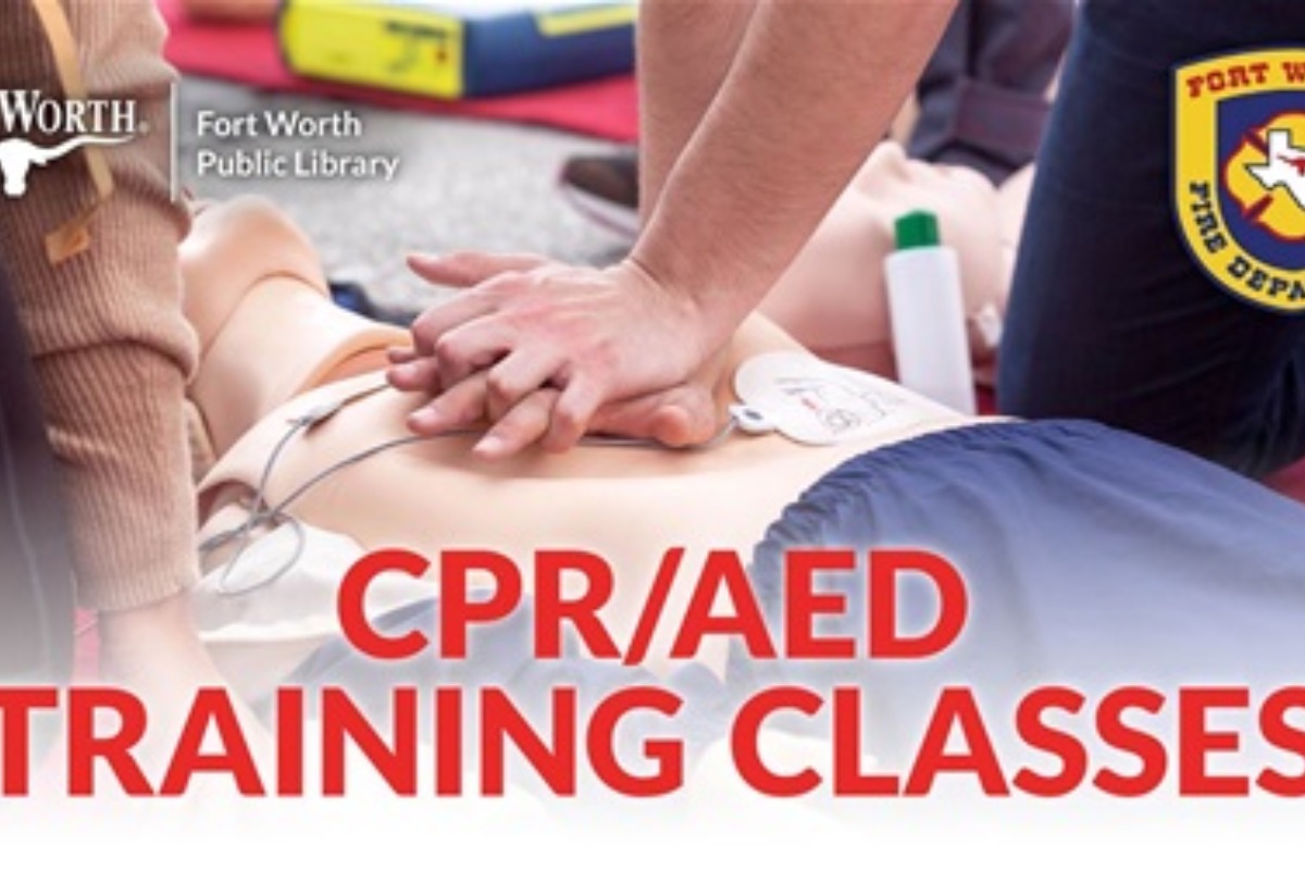 Fort Worth Public Library Partners with Fire Department for Free CPR