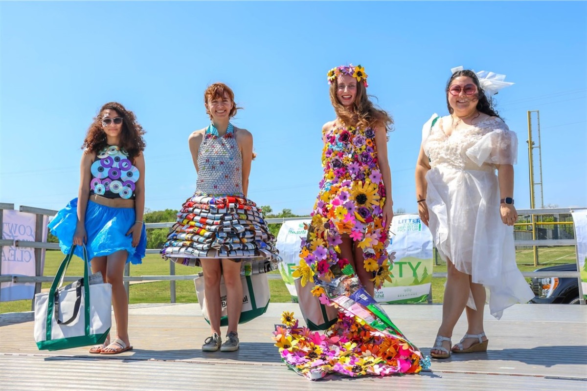 Fort Worth's Trashion Fashion Show Transforms Recyclables into Runway