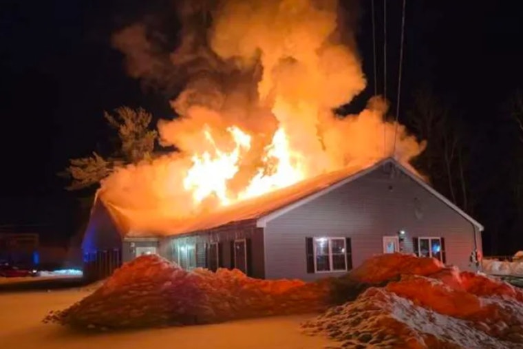 Gardner, Massachusetts Daycare Engulfed in Flames, No Injuries as Fire