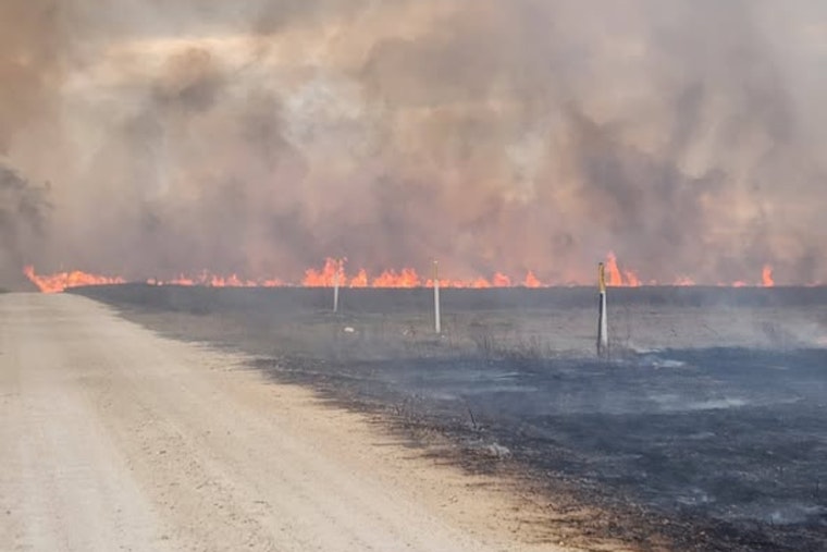 Godley and Bono Fire Departments Team Up for Controlled Burn Training