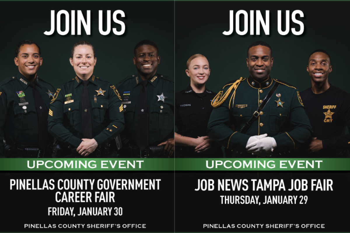 Join the Pinellas County Sheriff's Office with Job Fairs in Tampa and