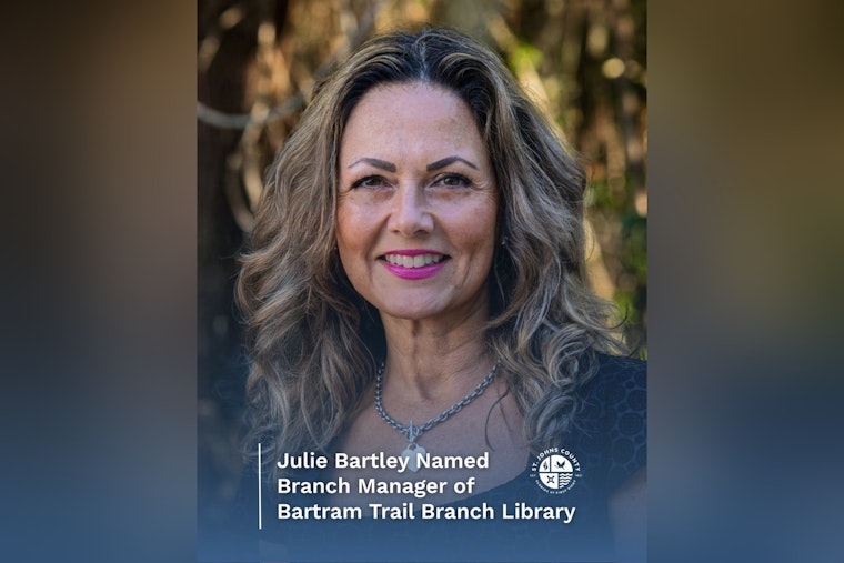 Julie Bartley Named New Branch Manager of Bartram Trail Library in St.