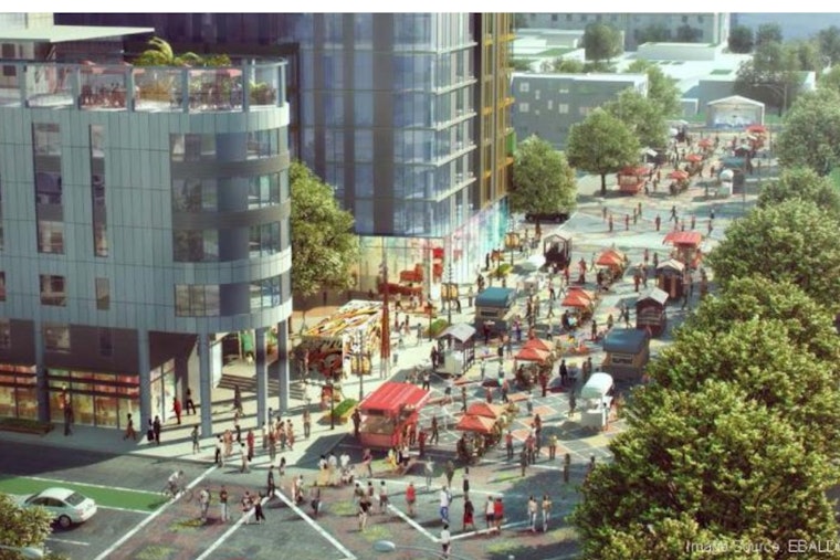 Lake Merritt Bart Lot Gives Way To 8-Story Senior Housing Rise