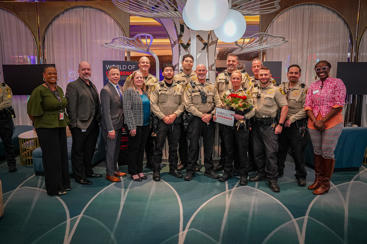 Las Vegas Officer Honored with "Good Ticket" for Exemplary Act of