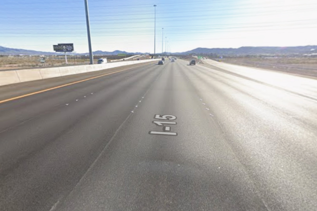 Las Vegas Traffic Alert, I-15 Southbound Ramp to Spring Mountain Road