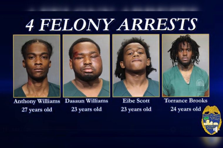 Major Narcotics Bust in Jacksonville as Four Alleged Gang Members