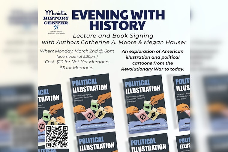 Marietta Celebrates America's 250th with Political Art Retrospective