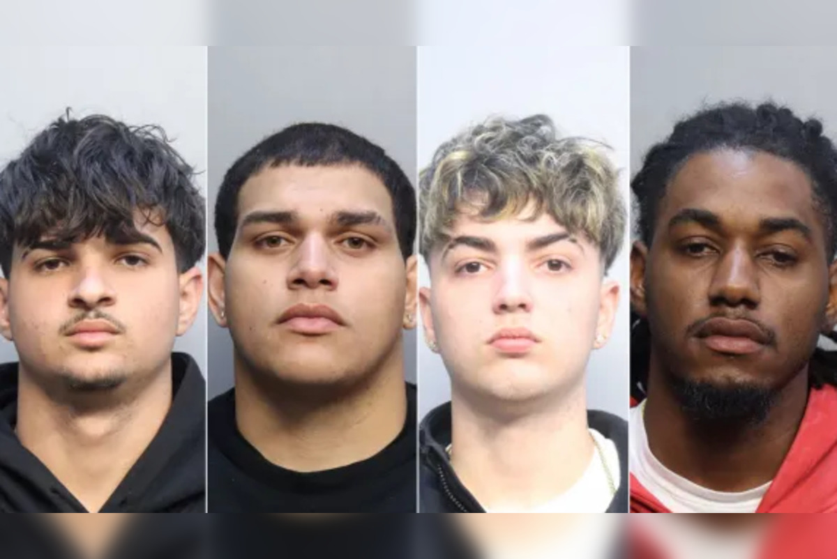 Miami Police Foil Staged Auto Accident Scheme, Four Men Charged with