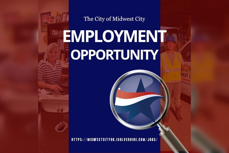 Midwest City Seeks Water Department Operator to Join #TeamMidwestCity