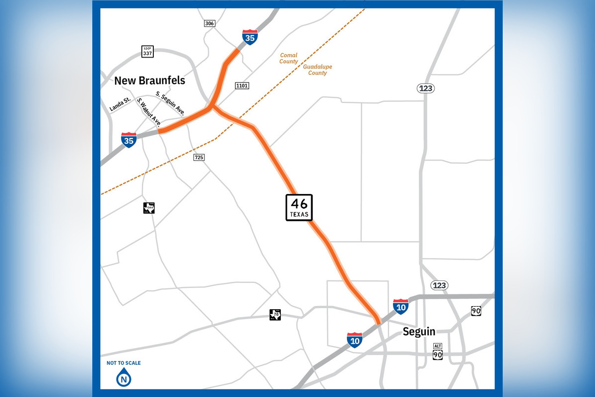 TxDOT $1.4B SH 46 Plan Near New Braunfels
